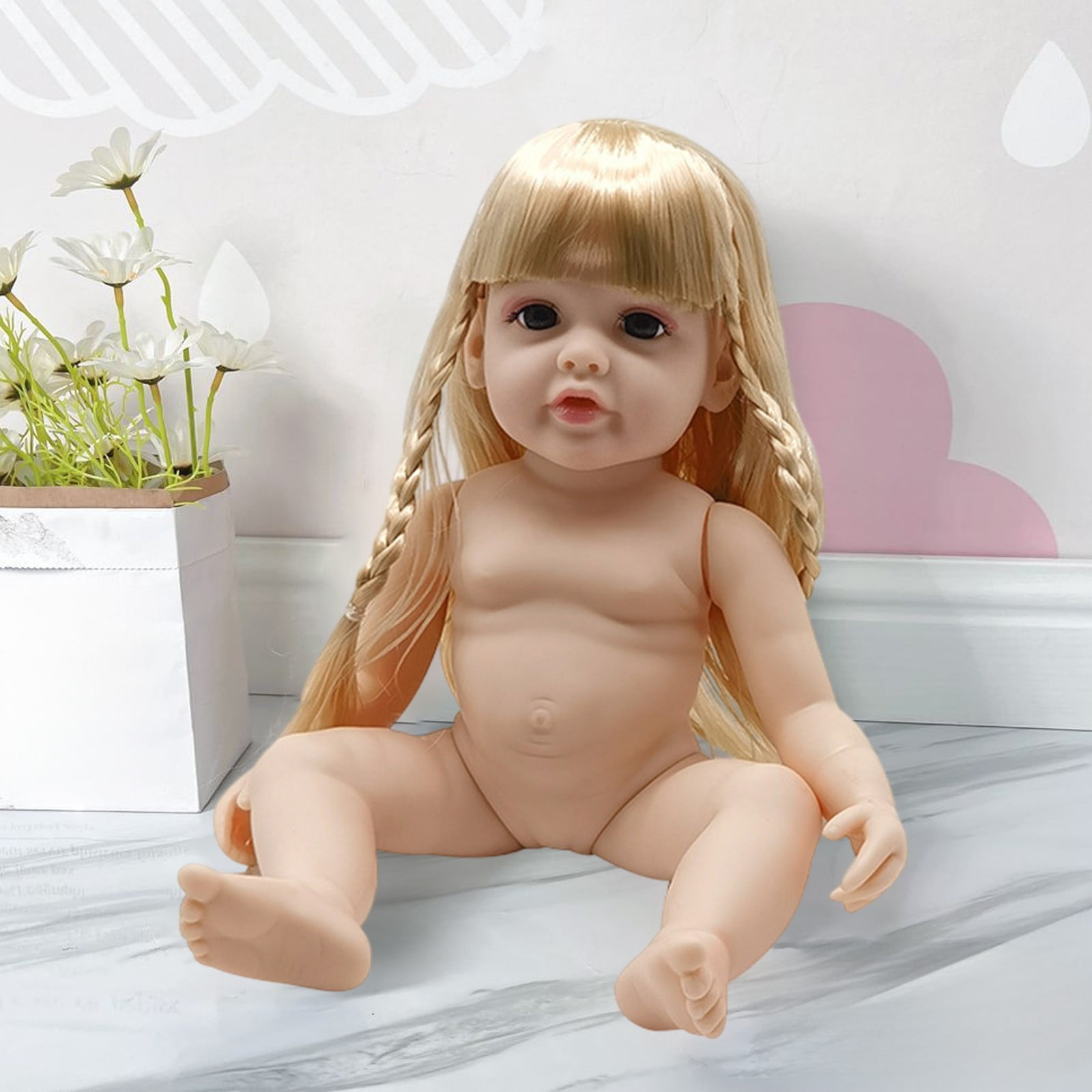 Click here for Egnmcr 11.81in Dolls Soft Plastic Simulation Rebor... prices