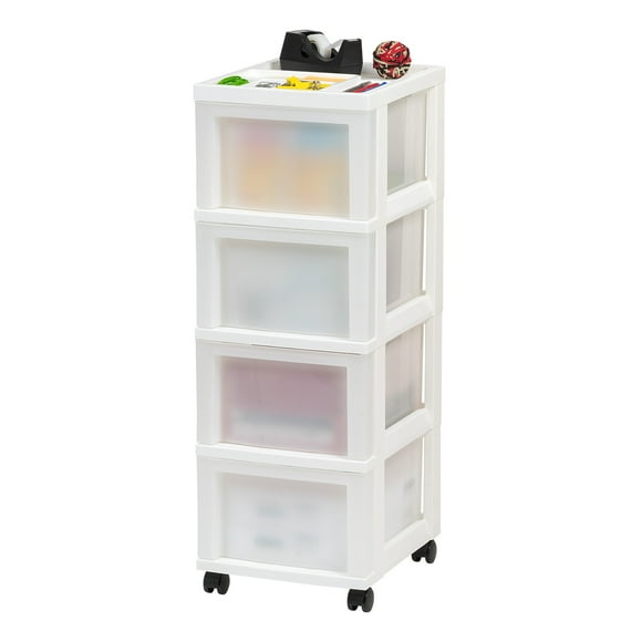 Rolling Craft Cart With Drawers