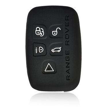 Dobrev Black 4 Buttons Silicone Case Protector Key Fob Smart Car Remote ...