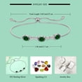 Starchenie Adjustable Infinity Bracelet 925 Sterling Silver Link ...