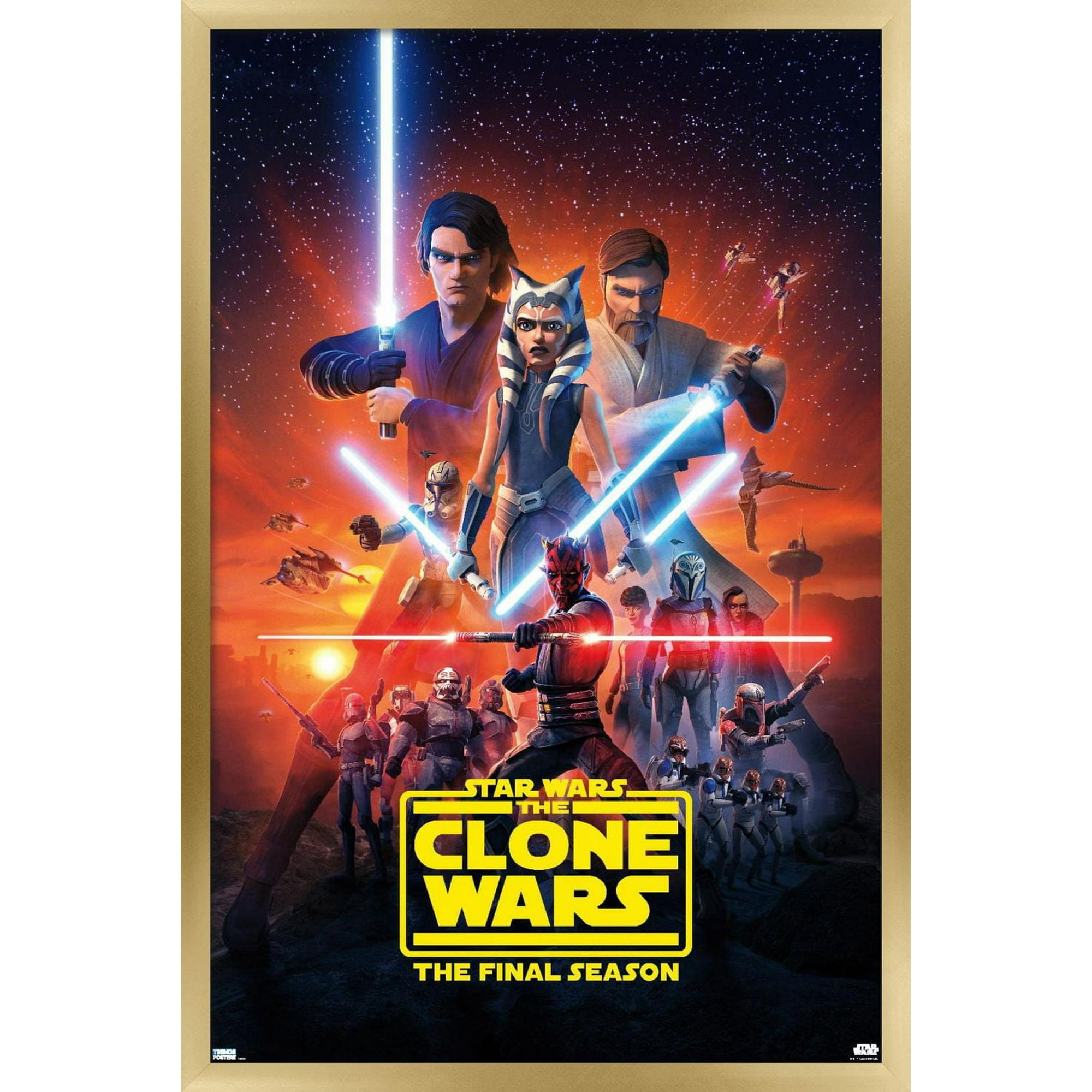 Click here for Trends International Star Wars: The Clone Wars - S... prices