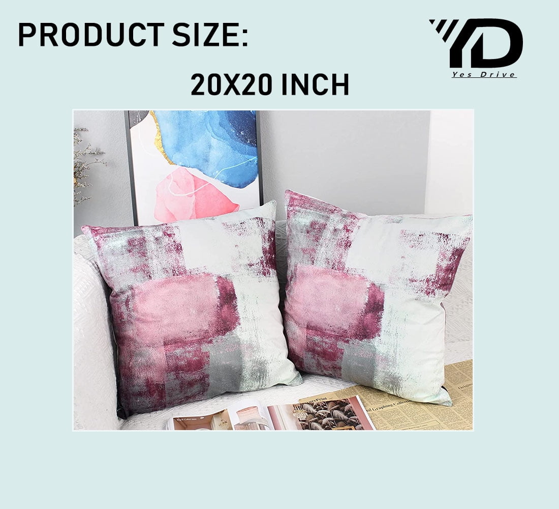 Throw Pillow Covers ,Modern Abstract Couch Pillow Covers,Decorative ...