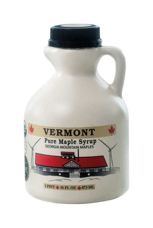 Georgia Mountain Maples Vermont Pure Syrup 1 pt. Jug - Walmart.com