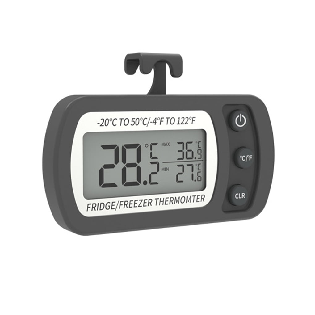 Tssuoun LCD Refrigerator Accurate Fridge Temperature Room Measurement ...