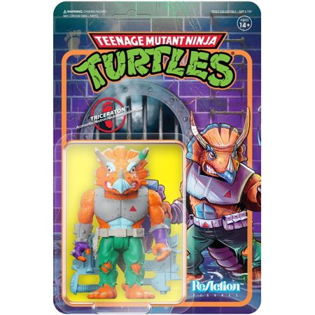 Super7 - Teenage Mutant Ninja Turtles ReAction Wave 6 - Triceraton ...
