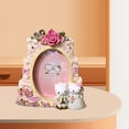 6inch Cartoon Resin Photo Frame Vintage Flowers Picture Frame Valentine ...
