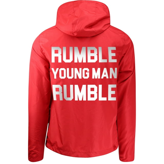 ShirtBANC Rumble Young Man Mens Windbreaker Boxer Inspired Jacket ...
