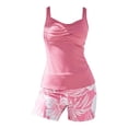 BESEW7 Women Swimsuit 2 Piece Set, 2026 Split Large Cover Thin Print ...