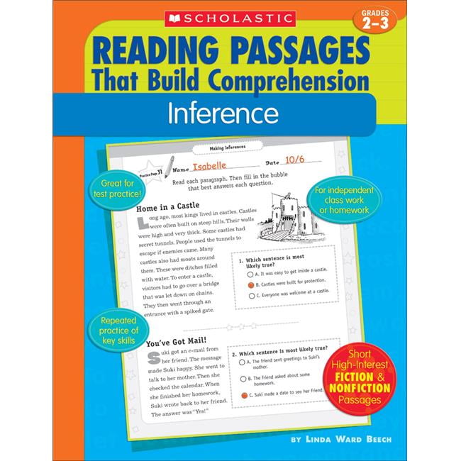 Scholastic 1568367 Reading Passages That Build Comprehension Book scholastic-1568367-reading-passages-that-build-comprehension-book