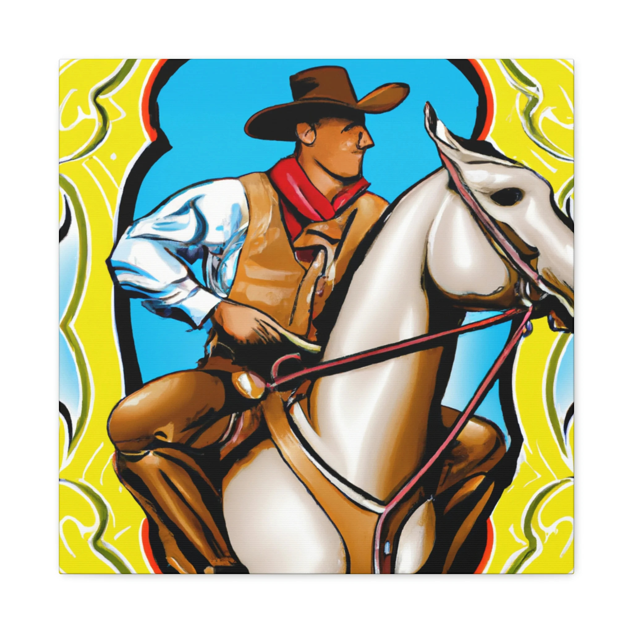 Rodeo in Neoclassicism - Canvas - Walmart.com