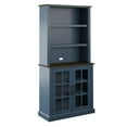 Twin Star Home Traditional Hutch for Kitchen and Dining Spaces ...