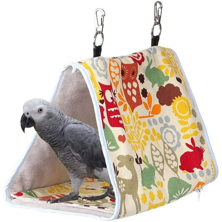 Bird Nest Hut Parrot Habitat Cellar Hanging Tent for Small Size Parrots ...