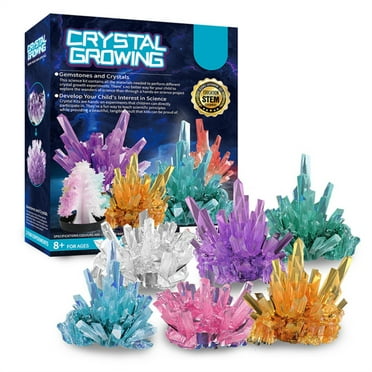 4M Crystal Growing Science Model Kit with 7 Experiments - Walmart.com