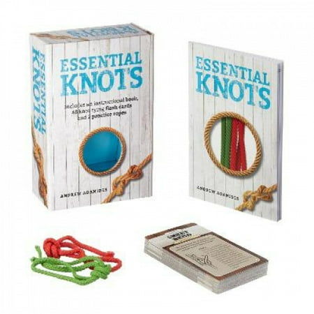 Essential Knots Kit: Includes Instructional Book, 48 Knot Tying Flash ...