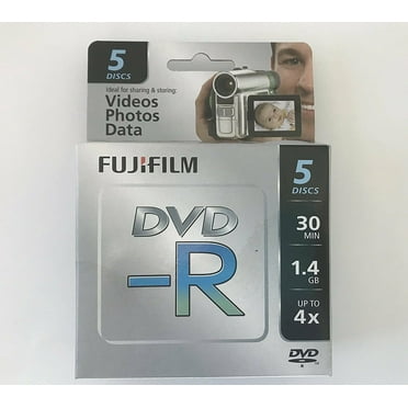 50 Pack Smartbuy Mini DVD-R 3 inch 8cm 4X 1.4 GB 30 Min Blank ...