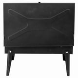 SLOQECS Portable Square Charcoal Grill Black,44*27*7cm - Walmart.com