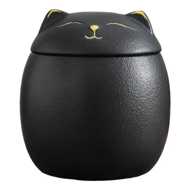 pitrice Cat Shape Ceramic Canisters Coffee Sugar Tea Storage for ...