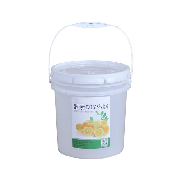 5L Plastic Bucket for Wine Fermentation Leakproof Container Beer ...