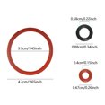 50 Pack Silicone Sealing Rings Coffee Machine Gaskets Silicone Sealing ...