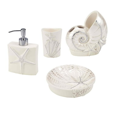Avanti Linens Butterfly Garden 4 Pc Bath Accessory Set - Walmart.com