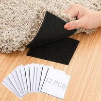 Nourison Firm Grip Anti Slip Black 6" x 3" Rug Gripper, (Set of 8 ...