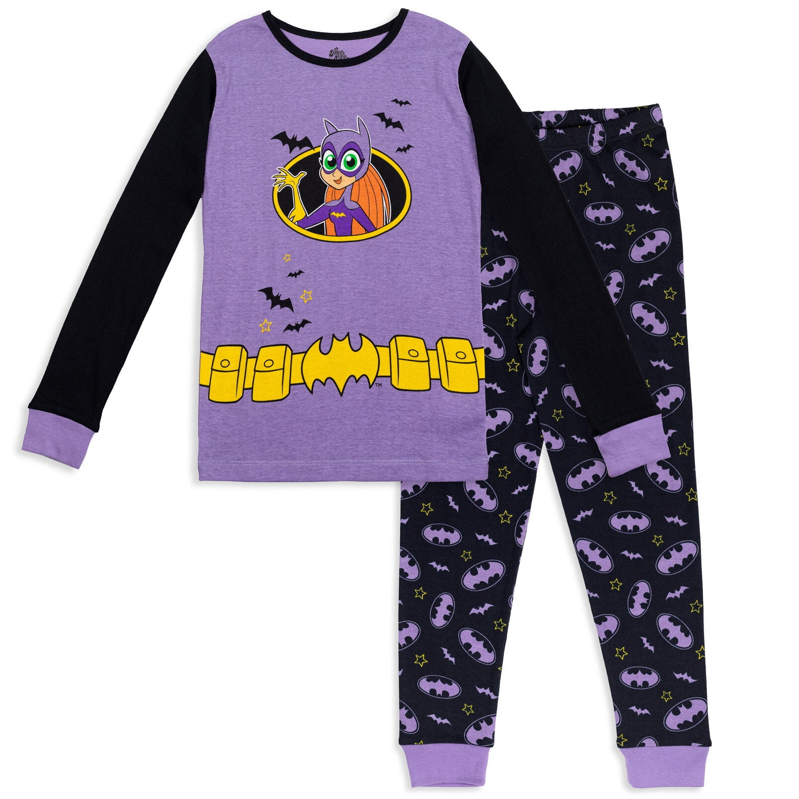 DC Comics Justice League Batgirl Toddler Girls Pajama Shirt & Pajama ...