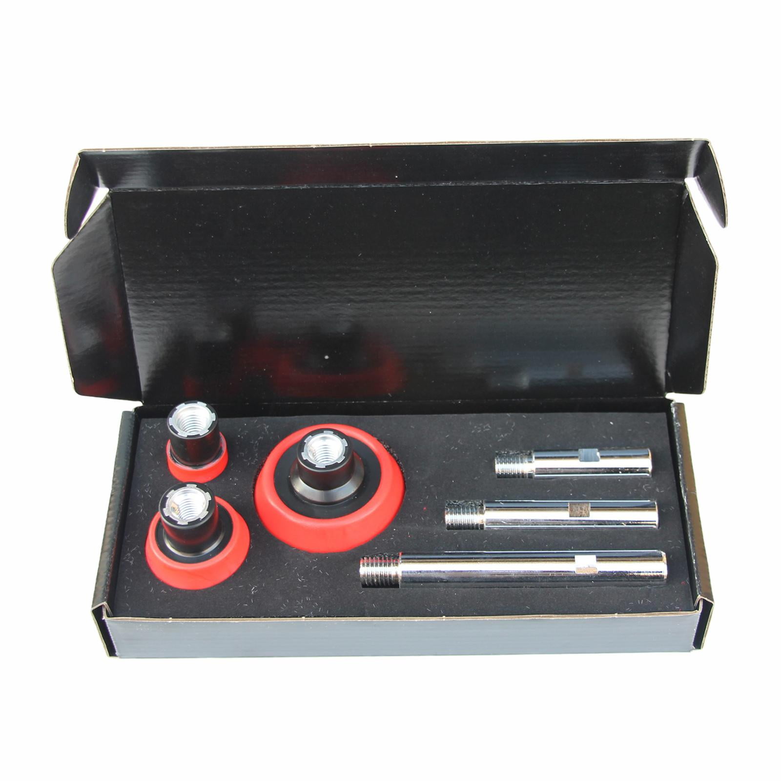 3Pcs Angle Thread Rotary Polisher Extension Shaft Connector Adaptor M14 ...