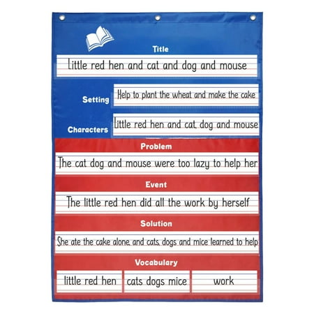 Pocket Chart for Classroom & Homeschool Teaching Supplies, Sentence ...