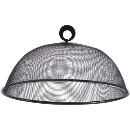 YDHely 2pcs Stainless Steel Mesh Dome Food Cover Round Splatter Screen AntiYDHely Flies Foldable ...