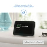 Lenovo Smart Clock with Google Assistant - Home Display Screen, Chalk ...