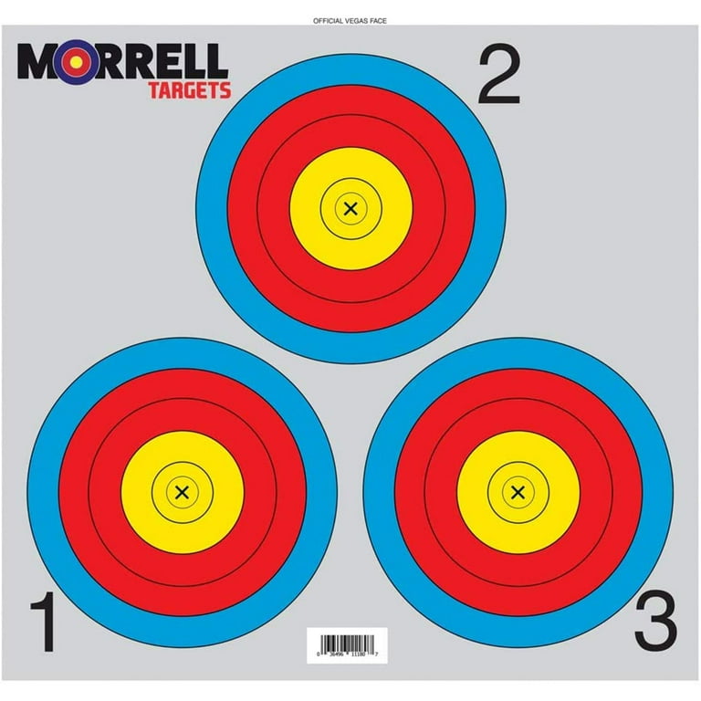 3-spot Paper Targets Morrell 100-Count 3-Spot Archery Targets - NFAA ...