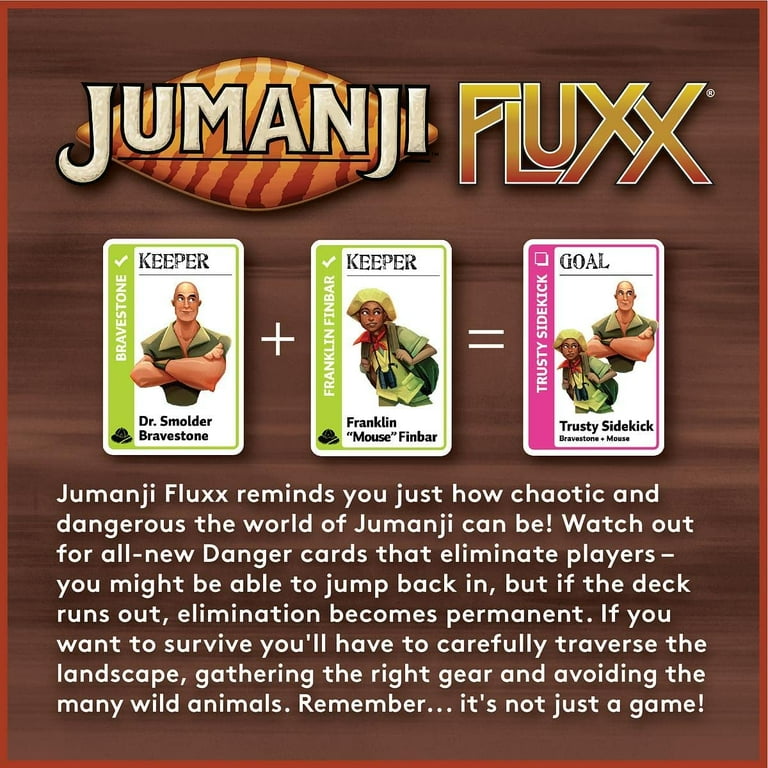 Jumanji Board Game Danger Cards