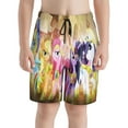 Boys My Lit-tle Pony Swim Trunks Mesh Liner Swim Shorts Quick Dry ...