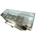 48 in. Commercial Refrigerated Countertop Prep Table, Salad Fruit Sauce ...