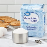 Great Value Sugar 4lb | Food-grade sugars for grocery retail - Walmart ...