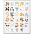 35pcs-50pcs Lovely Stickers Animal Kids Stickers Cartoon Stickers for ...