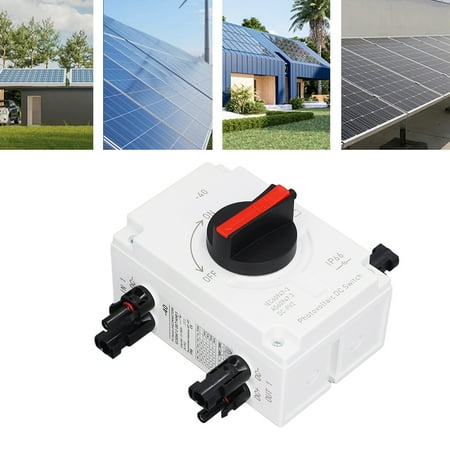 Solar Load Switching Transfer Switch, 4P PV DC Isolation Switch Heat ...