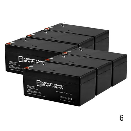 ML3-12 Replacement Battery for APS BackUPS ES BE350U - APC RBC35 - 6 ...
