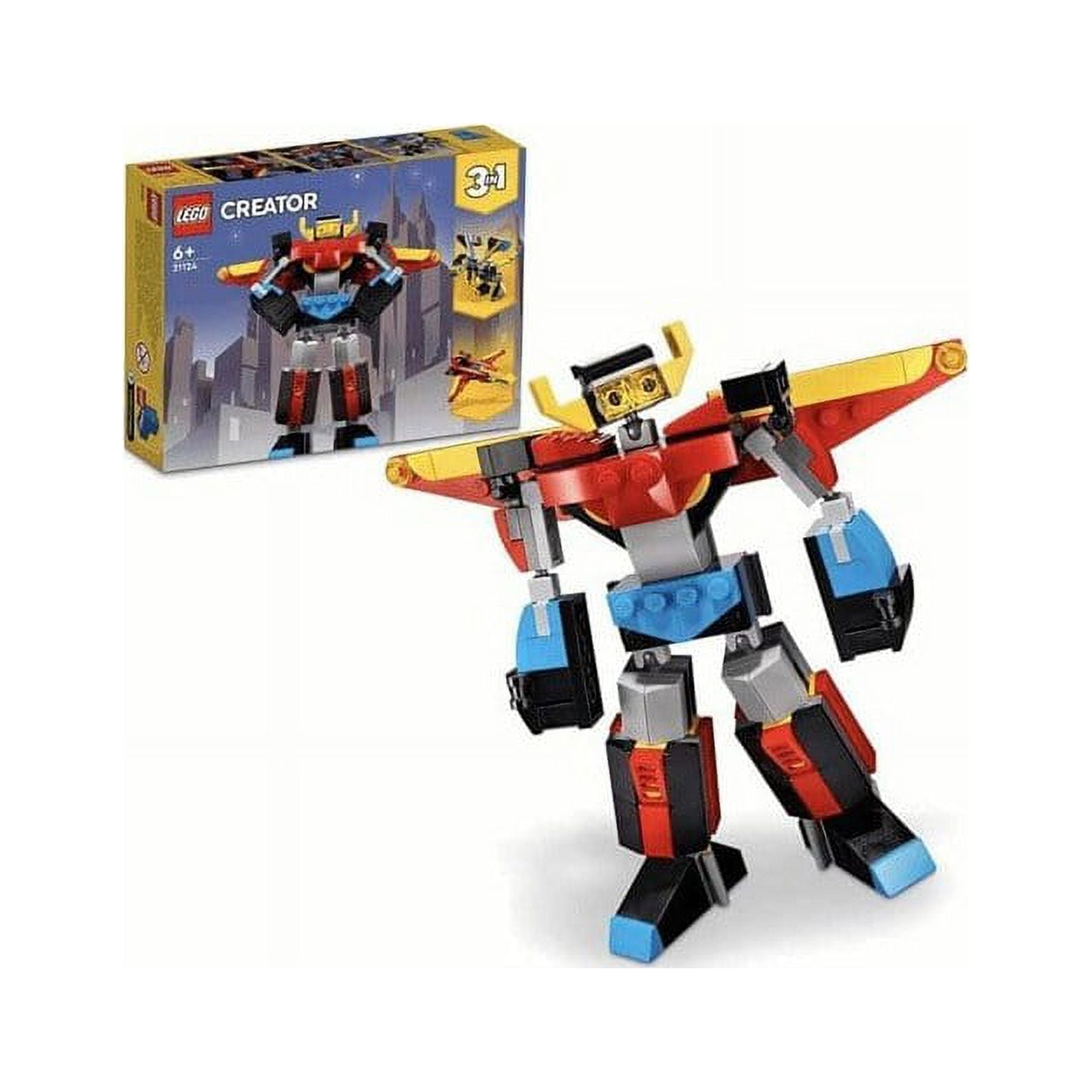 Click here for Lego Creator 3-In-1 Super Robot 31124 prices