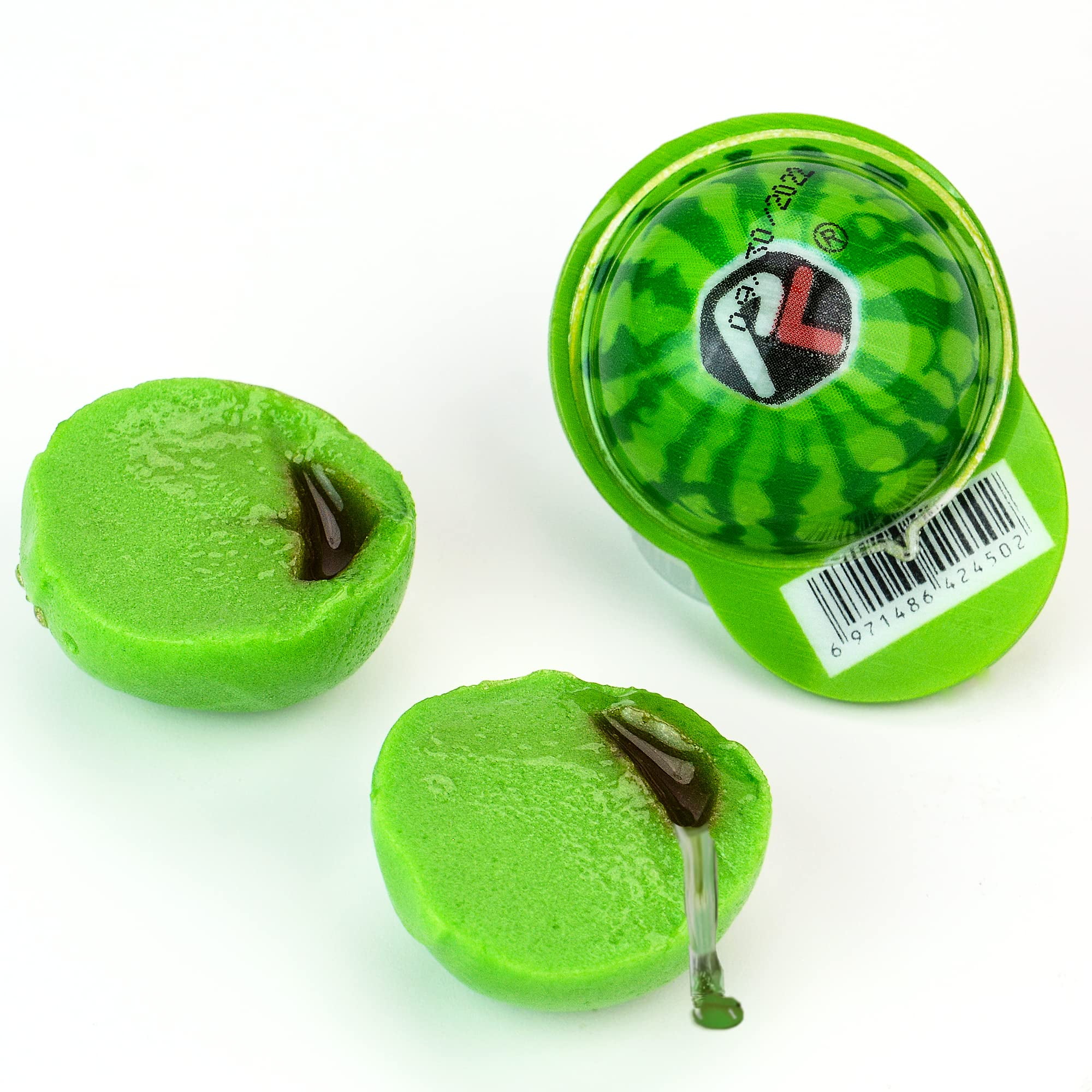 Gummy Candy - 30 mm Large Jelly Filled Gummies - Watermelon Candy Gummy ...