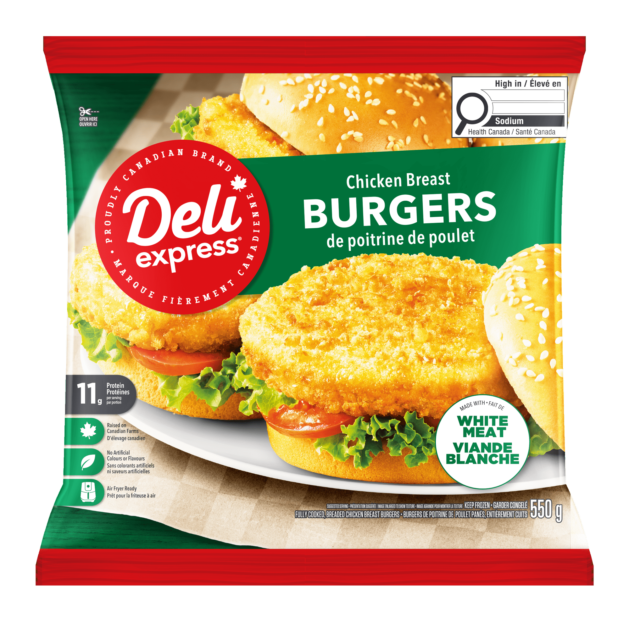Click here for Deli Express Chicken Breast Burgers 550gr prices
