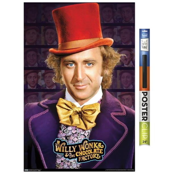 Willy Wonka And The Chocolate Factory - Willy Wonka Wall Poster, 22.375 ...