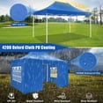 COBIZ 10x15 Canopy Tent with 4 Sidewalls,Heavy Duty Pop Up Canopy Tent ...
