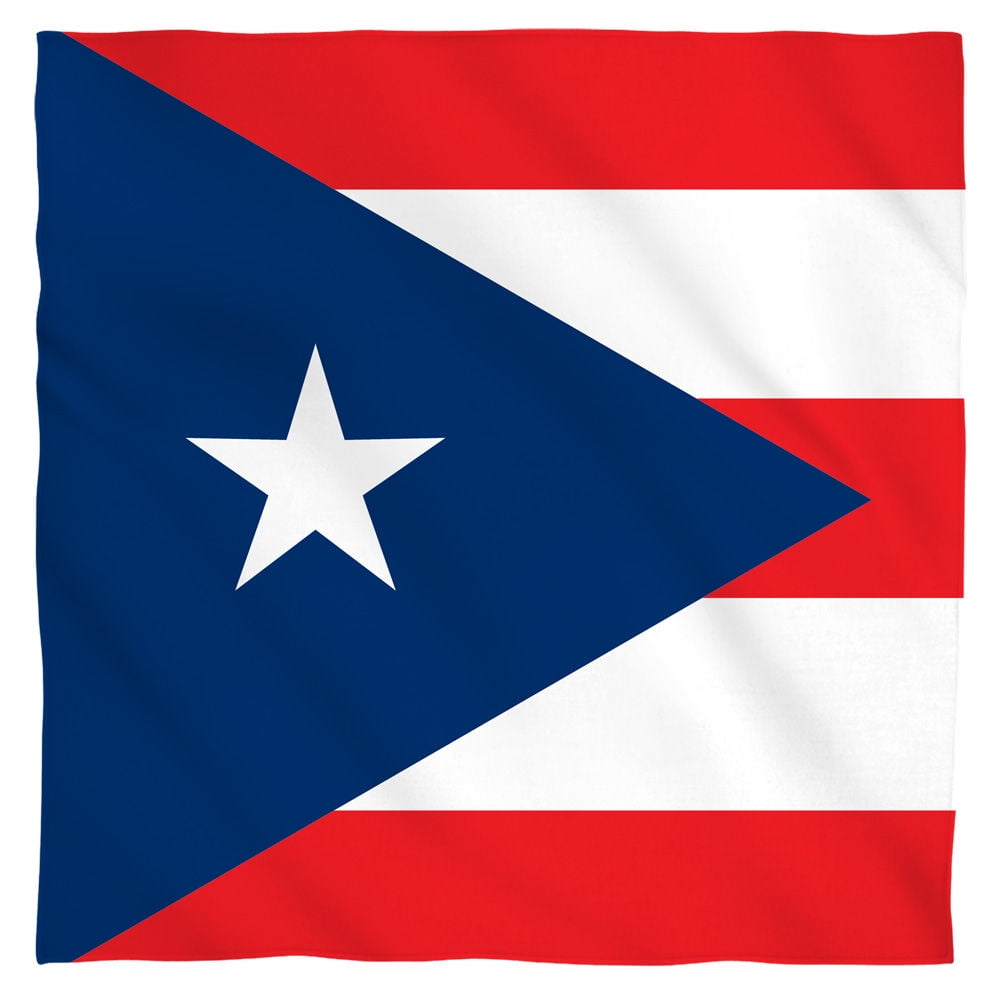 - Puerto Rico Flag - Bandana - 22" x 22" - Walmart.com