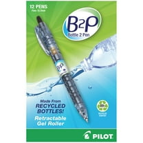 Pilot® "Bottle to Pen" B2P Retractable Gel Pens, Fine Point, 0.7 mm, 89 ...