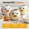 Cartoon Egg White Separator, Practical and Simple Ceramic Egg Separator ...