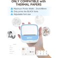iDPRT Portable Label Maker, Mini Inkless Sticker Printer for DIY ...