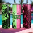 [NO STRAW] Witch Pink And Green 20oz Skinny Tumbler, Glinda and Elphaba ...