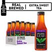 Pure Leaf Real Brewed Variety Pack, Iced Tea Bottled Tea Drink ...
