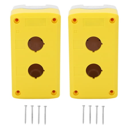 Push Button Switch Box,2 Sets Push Button Switch Button Box Control ...